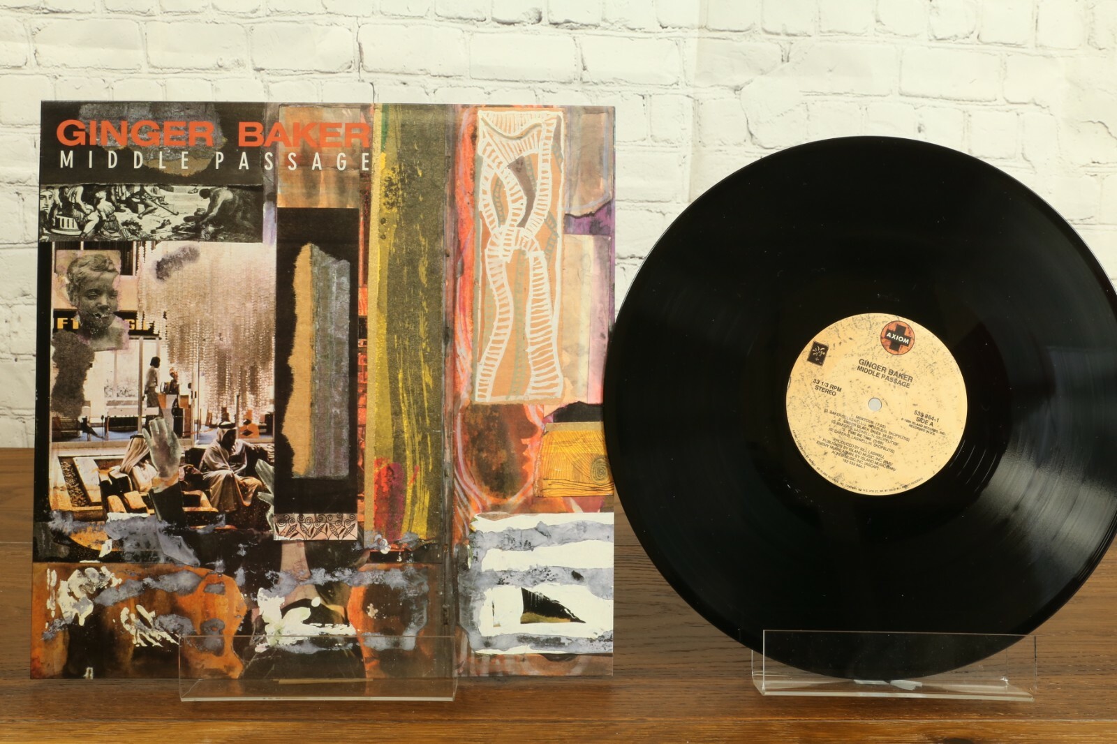 Ginger Baker, Album MIDDLE PASSAGE, LP Vinyl, Jazz Rock, Axiom ‎539 864 ...