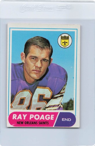 1968 Topps #30 Ray Poage Saints EX/MT *DA-C9520 | eBay