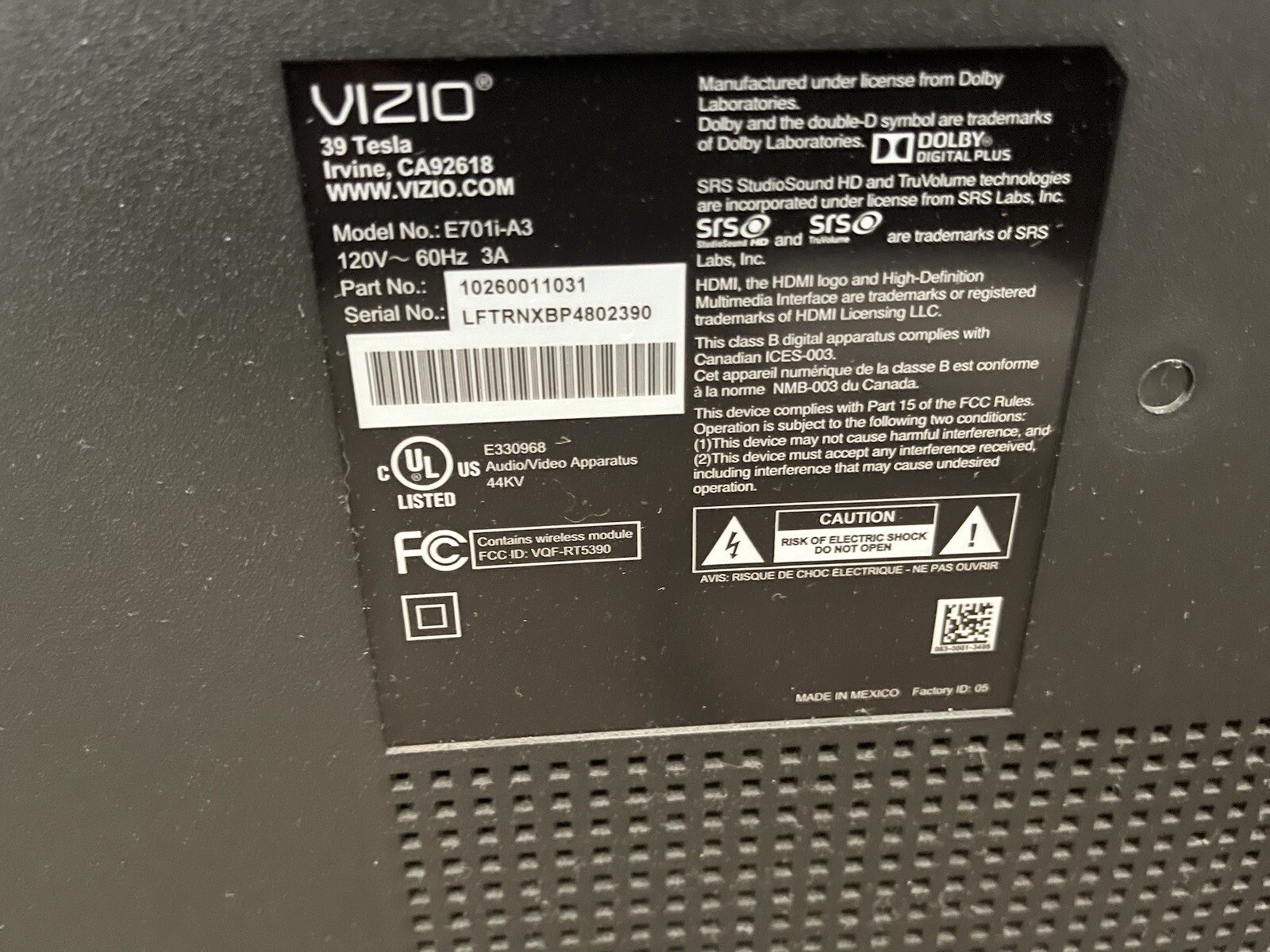 vizio tv | eBay