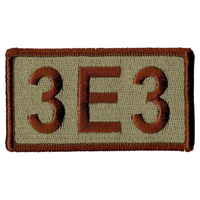 3E3 Duty Identifier Tab / USAF OCP Air Force Patch | eBay