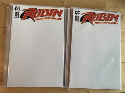 ROBIN 80th ANNIVERSARY comic book SPECIAL NM WHITE mint VARIANT COVER ...