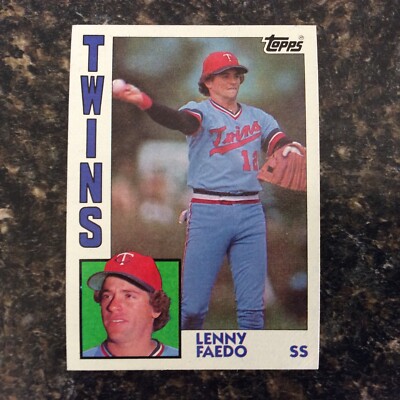 1984 Topps #84 Lenny Faedo Minnesota Twins | eBay