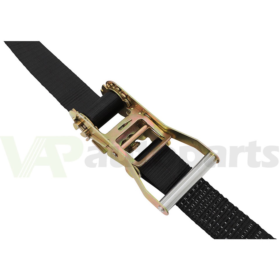 For Car Hauler Trailer Auto Tie Down Black Axle Straps Ratchet Straps ...