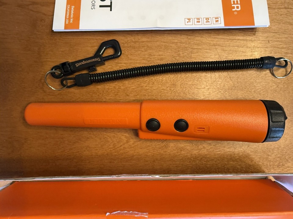 Quest XPointer Land Orange Water Resistant Pinpointer Detector Tech ...