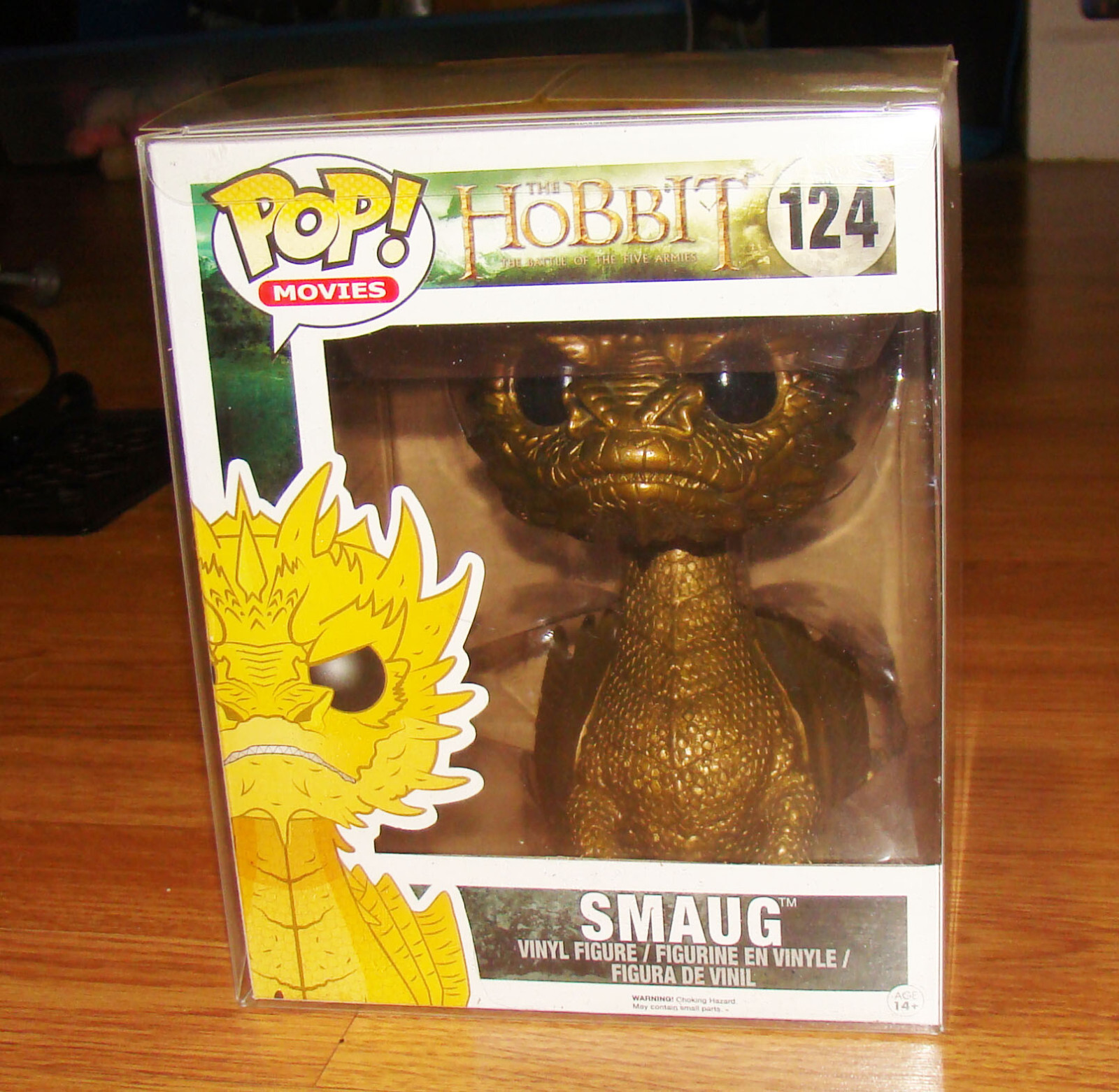 Funko Pop Movies Gold SMAUG #124 The Hobbit: Battle of Five Armies ...