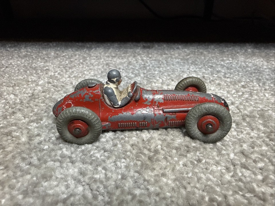 VINTAGE DIECAST DINKY TOYS MASERATI F1 GRAND PRIX CAR 23N RED | eBay UK