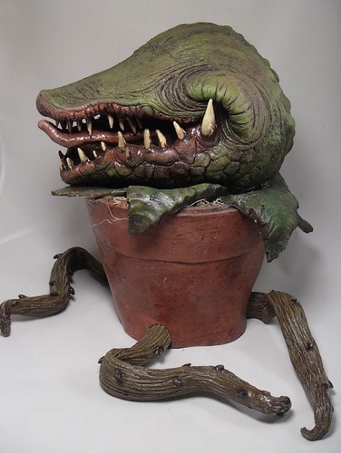 VHTF! AUDREY 2 II Venus Fly Trap LITTLE SHOP of HORRORS latex prop ...