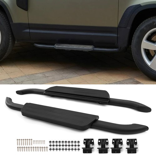 FOR LAND ROVER DEFENDER 90 L663 2-DOOR RUNNING BOARD SIDE STEPS EDITION ...