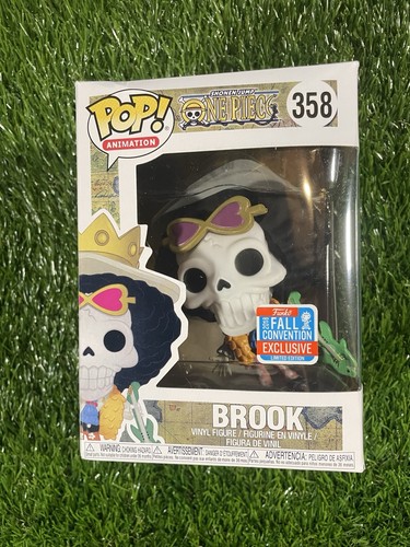 Funko Pop #358: One Piece Brook with Guitar Vinyl Figure 2018 New York ...