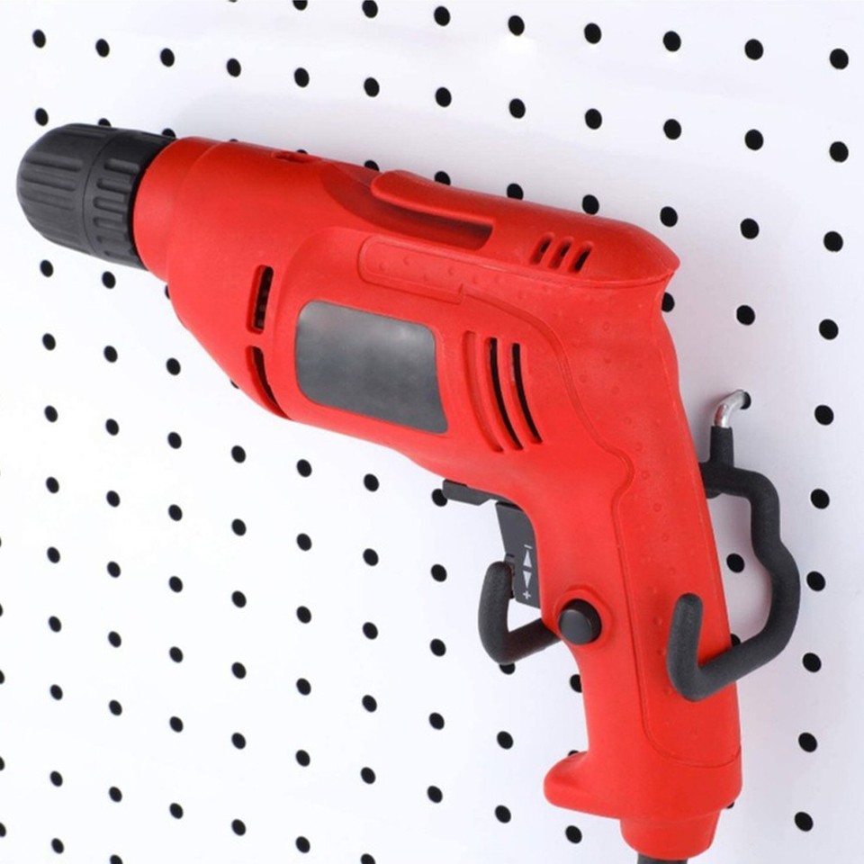 Heavy Duty Hooks Metal Pegboard Hooks Double Rod Design Fixable In ...