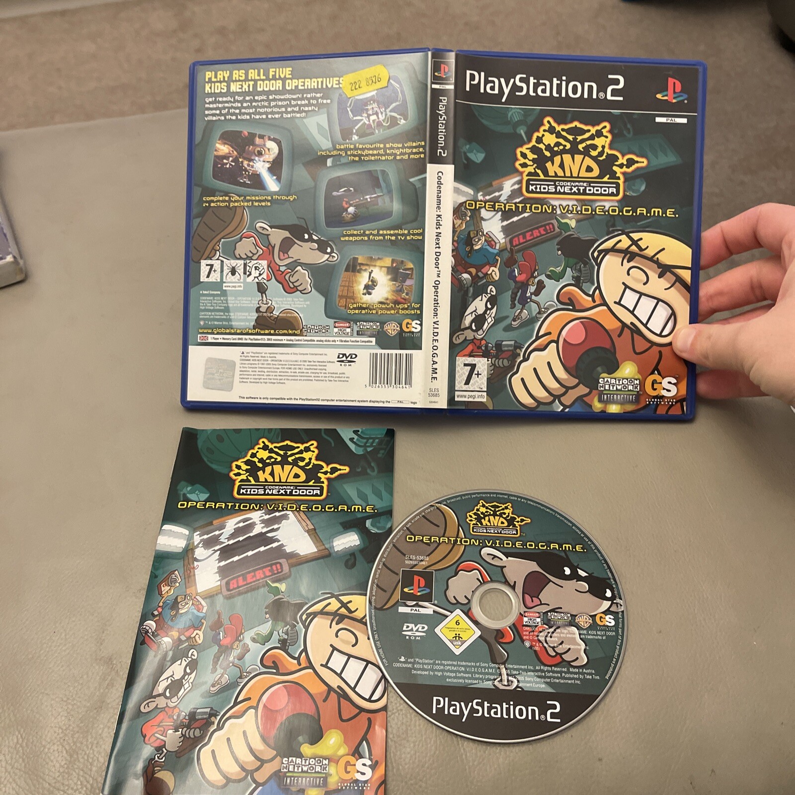 Kids Next Door PlayStation 2 PAL - Prix - Photo - Présentation