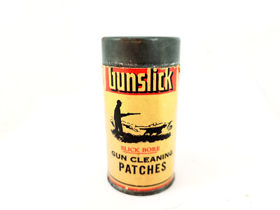 c1940s Outers Gunslick Slick Bore Gun Cleaning Patches full? Vintage ...