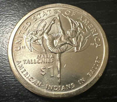 2023-P NATIVE AMERICAN **MARIA TALLCHIEF** Dollar Coin BU from Mint ...