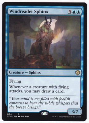 MTG Commander Starter 2022 R Windreader Sphinx #064 | eBay