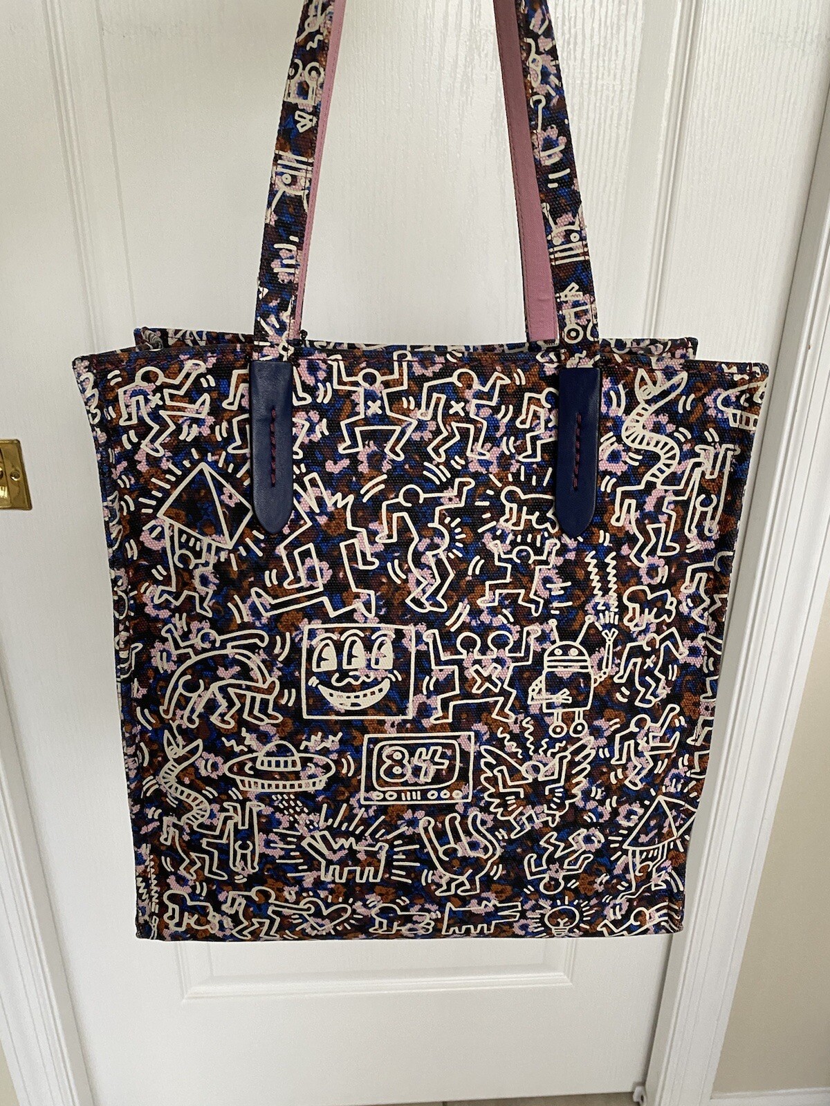 COACH X KEITH HARING LIMITED EDITION BLUE/PINK/MULTI … - Gem