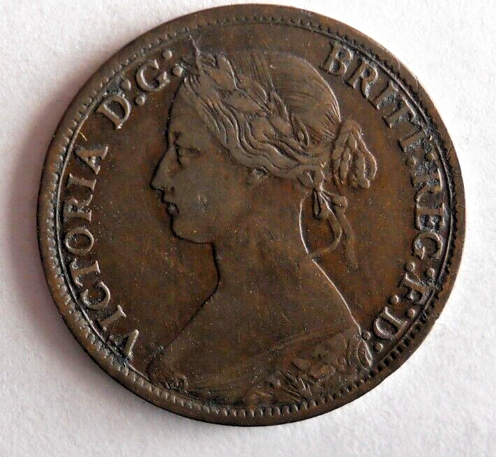 1872 GREAT BRITAIN FARTHING - RARE DATE BIG VALUE Coin - Lot #O4 | eBay