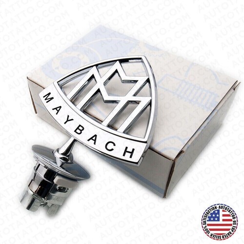 New for Maybach Hood Emblem Ornament Badge Standing Star AMG Edition | eBay
