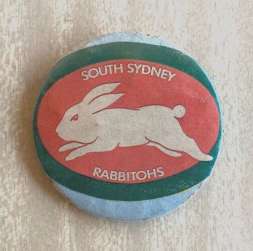 1980s South Sydney Rabbitohs Rugby League Tin Badge | eBay Australia