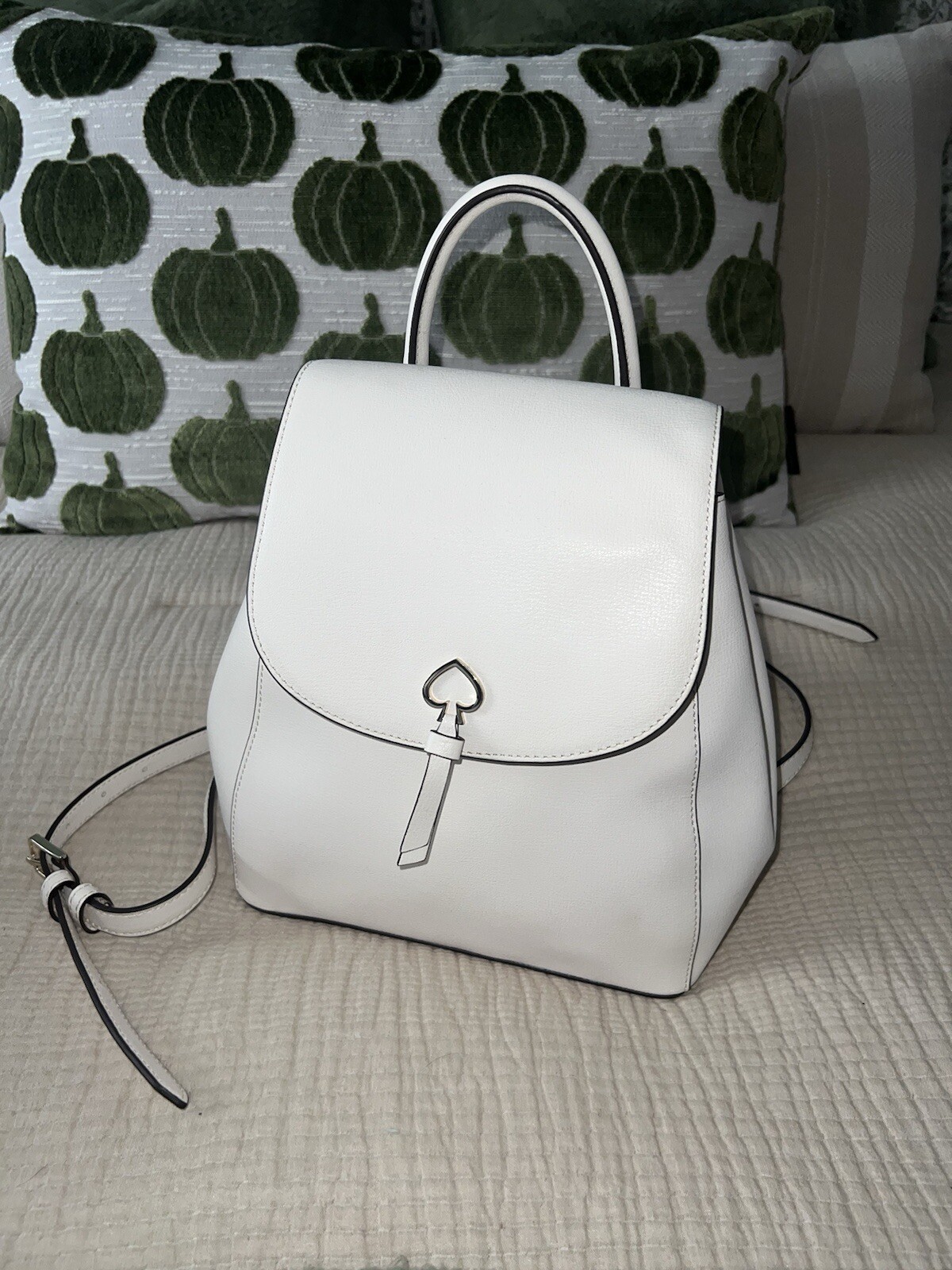 NWT Kate Spade Leather Adel Medium Flap Backpack WKRU6412 | eBay