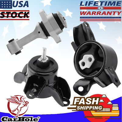 Engine Motor & Trans Mount kit For 2014 Kia Forte Forte5 1.8L 2.0L &Kia ...