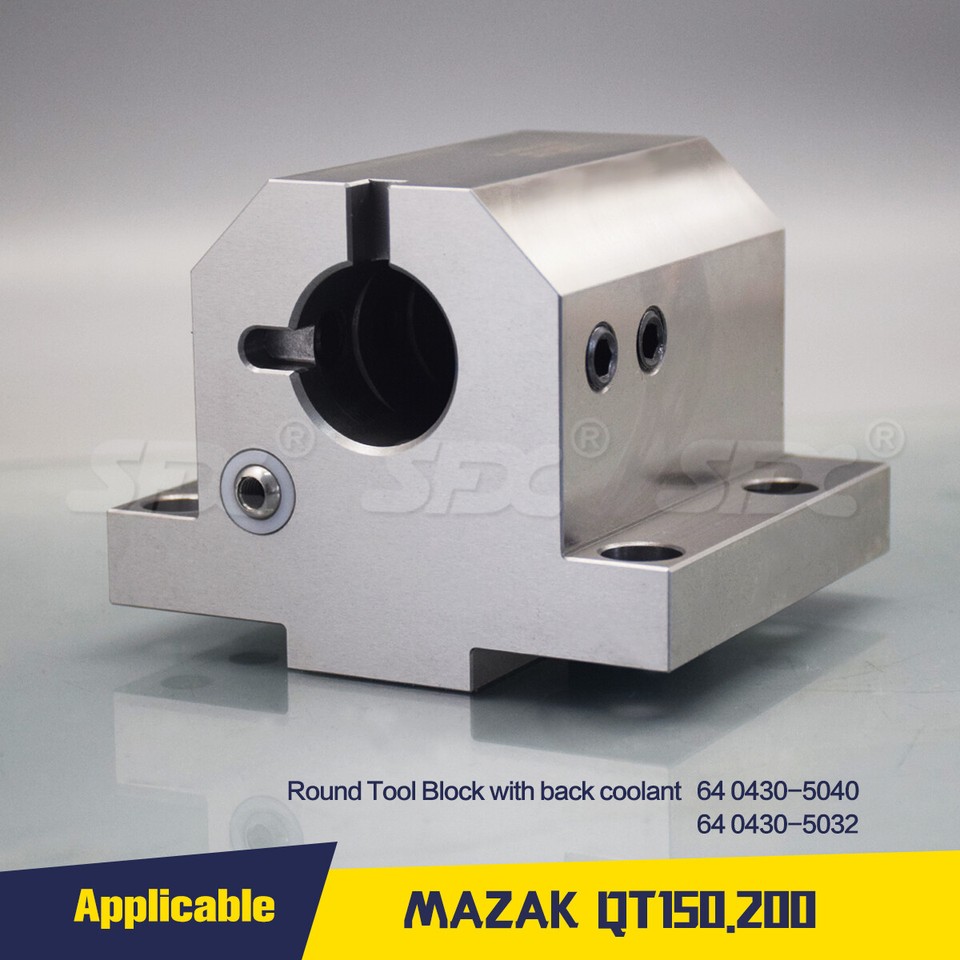 CNC Lathe Turret Tool Block Static Tool Holder Fits Mazak Hardinge ...