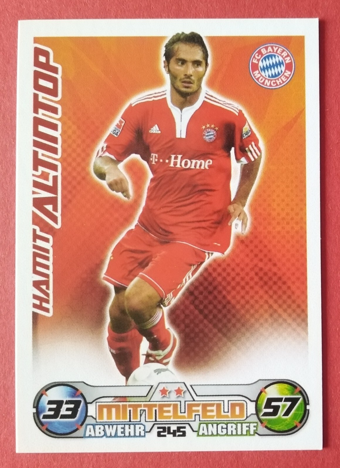 TOPPS Hamit Altintop Bayern München Bundesliga 2009/10 Match Attax ...
