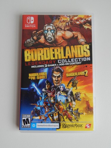 Borderlands Legendary Collection Game and Insert in Case! Nintendo ...