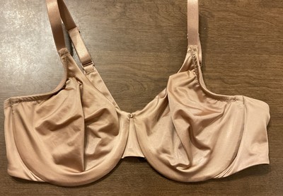 Wacoal Inner Sheen Mid-Coverage Underwire Bra 855397 Nude Size 38D | eBay