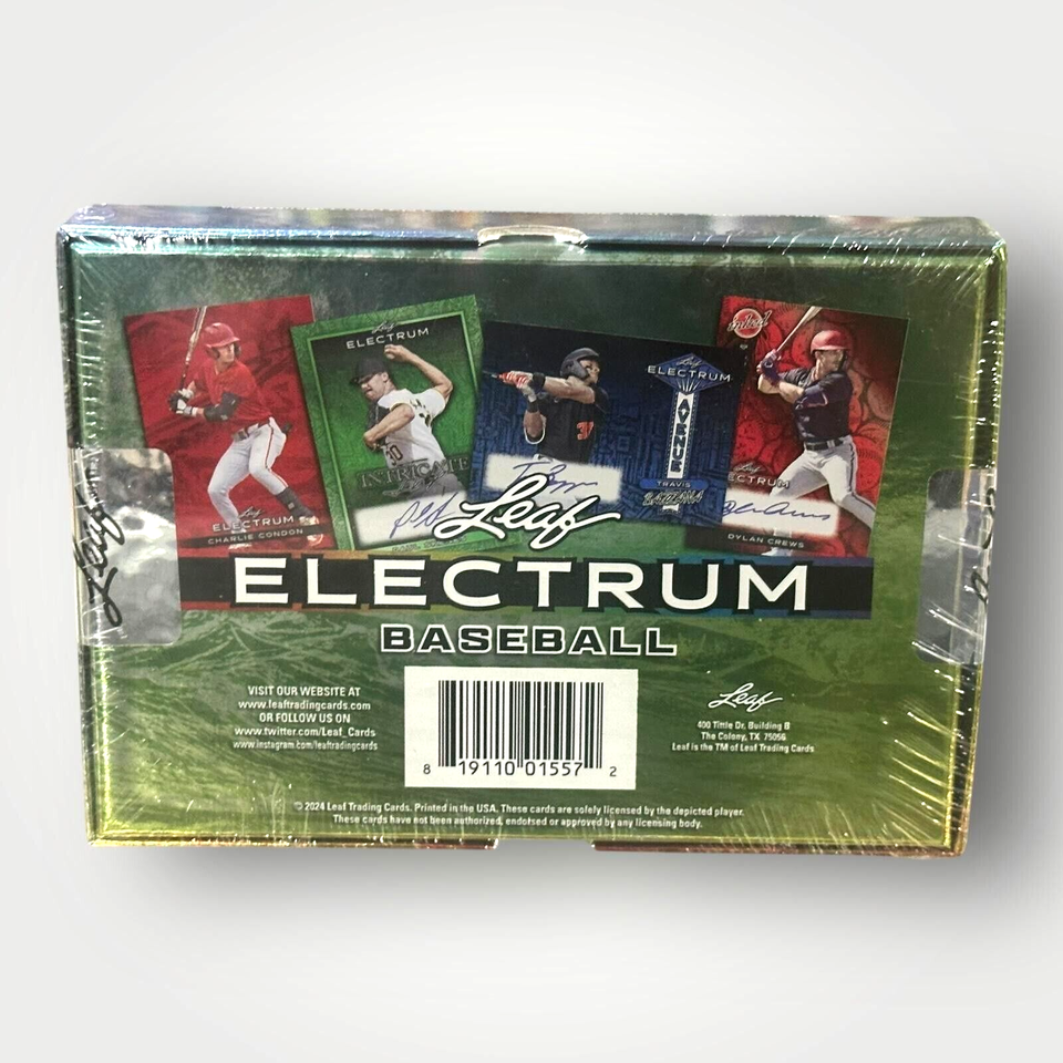 2024 Leaf Electrum Baseball Hobby Box | eBay