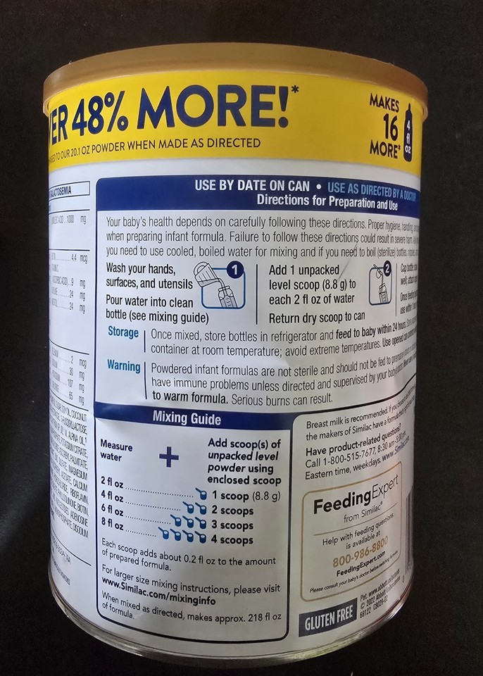 Similac 360 Total Care Sensitive Non-GMO Infant Formula Powder - 30.2oz ...