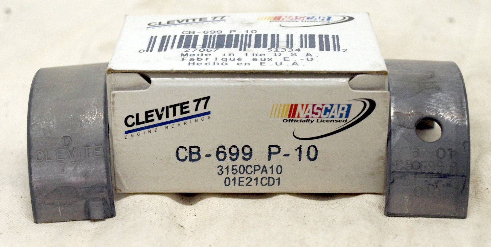 Clevite CB-699 P-10 .010 Engine Connecting Rod Bearing | eBay