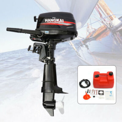 HANGKAI 3.5 4 6 6.5 7 HP Outboard Motor Boat Engine 2/4 Stroke Water ...
