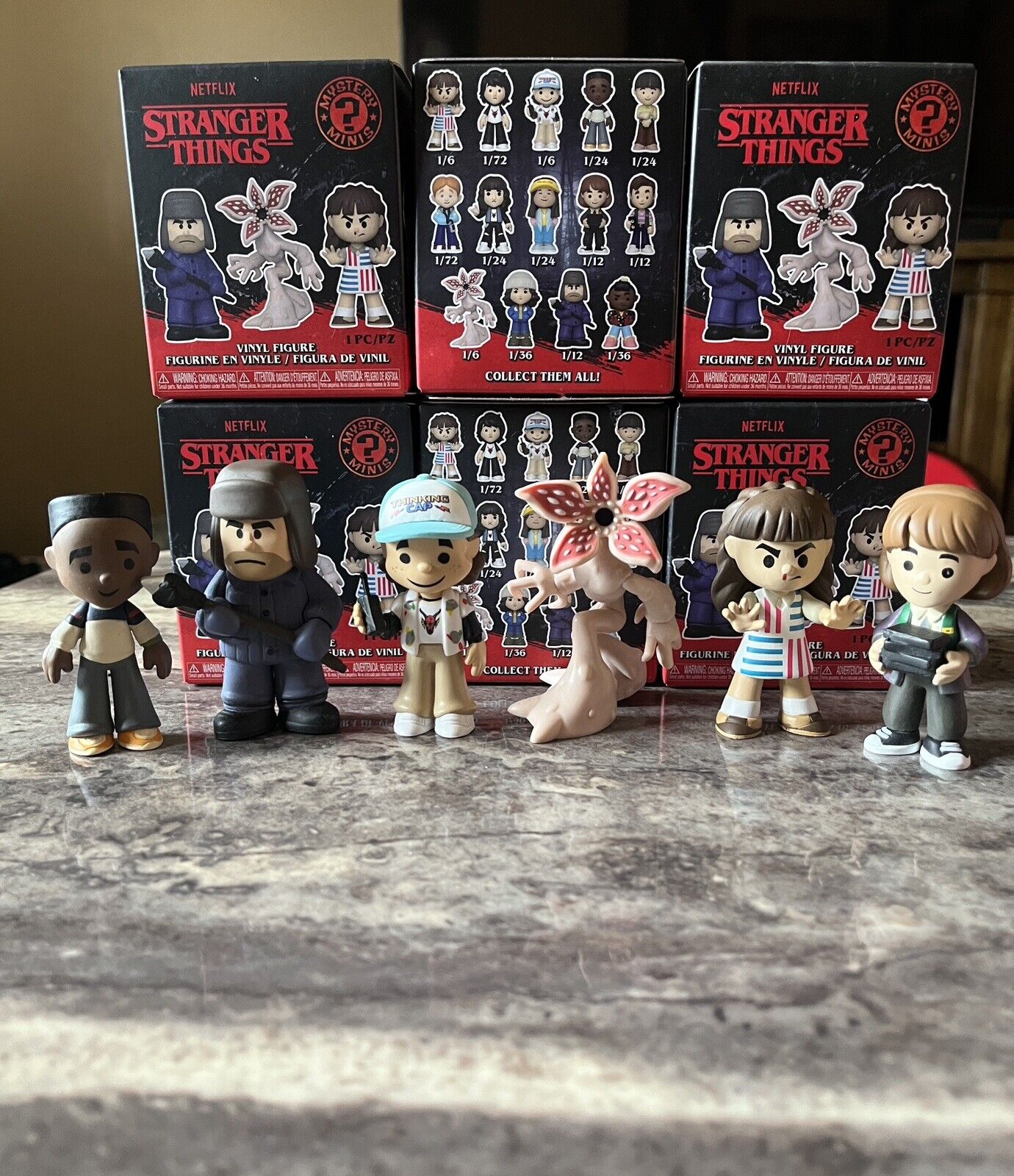 Funko Stranger Things Season 4 Mystery Minis Figures LOT of 6 figures ...