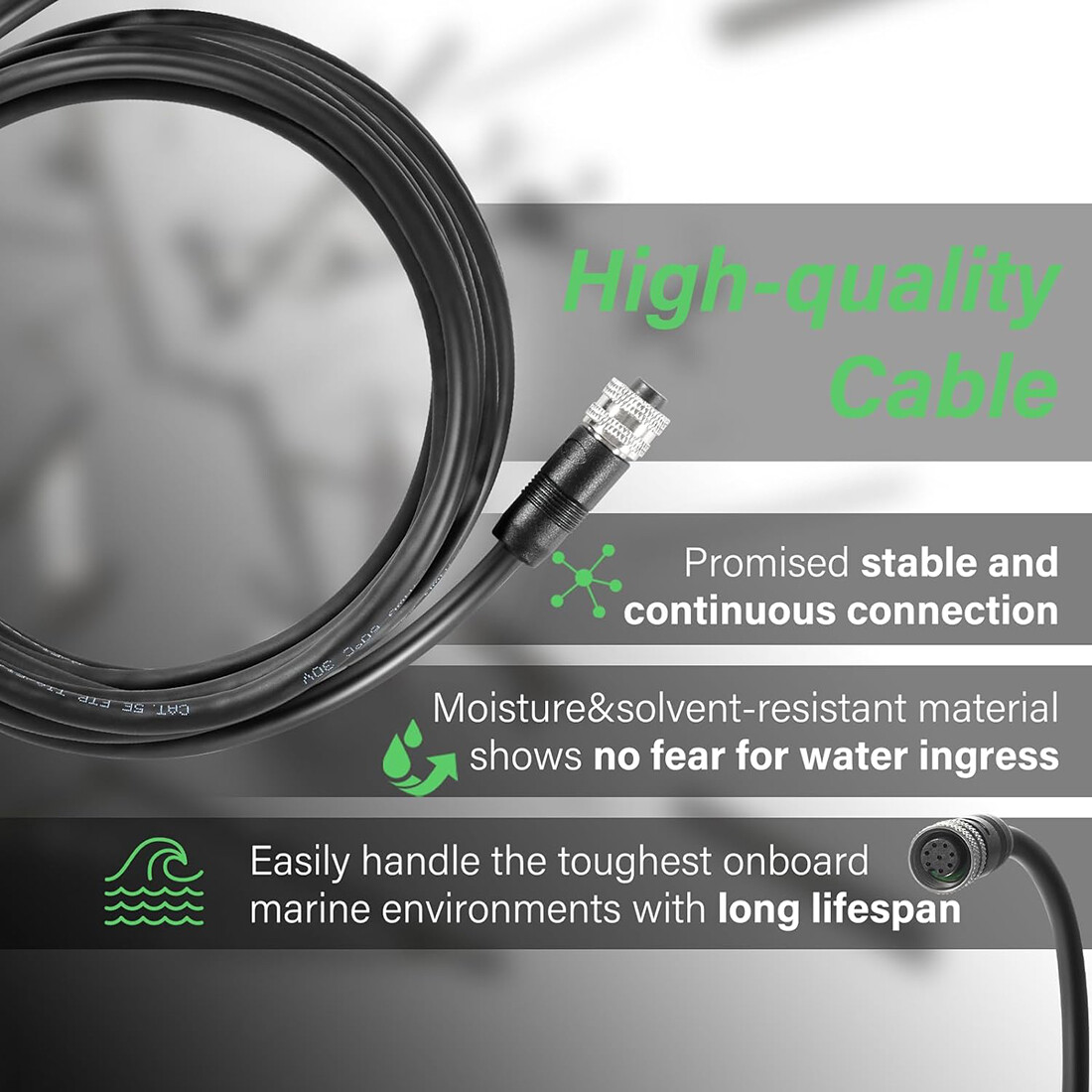 Humminbird 15 Foot Ethernet Cable as EC 15e for sale online | eBay