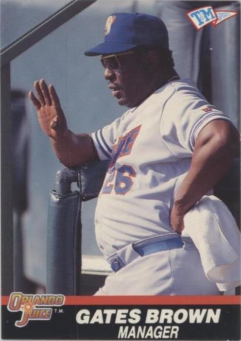 1989-90 T&M Senior Professional Baseball Association - Gates Brown #13 ...