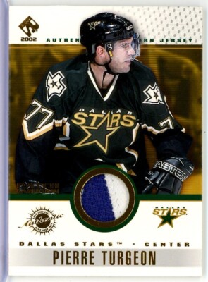 2001-02 Private Stock Game Gear Patches #40 Pierre Turgeon PATCH ...