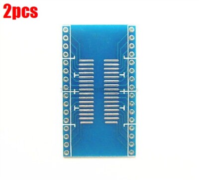 2Pcs Pcb Board Interposer Board SOP32 To DIP32 1.27MM Pitch Adapter ...