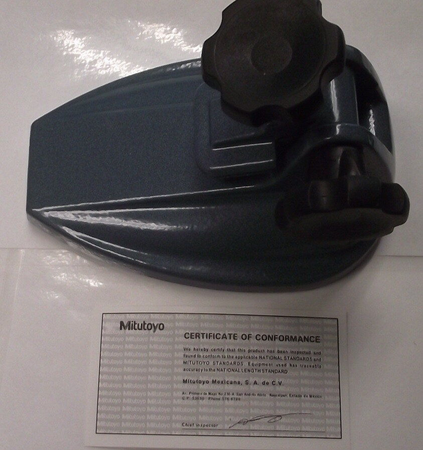 Mitutoyo 156-101-10 Micrometer Stand for Micrometers up to 4in for sale ...