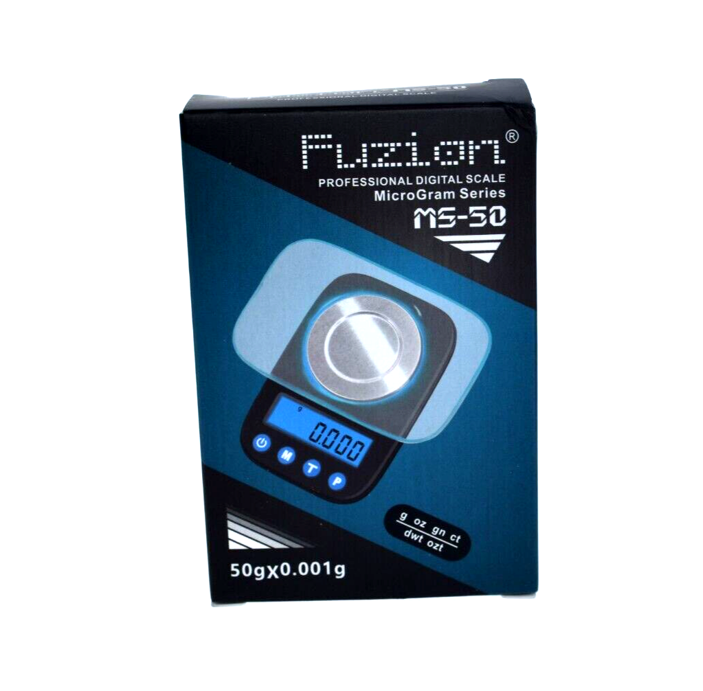 Fuzion MicroGram Series - MS-50- Professional Digital Scale- 50G x 0 ...
