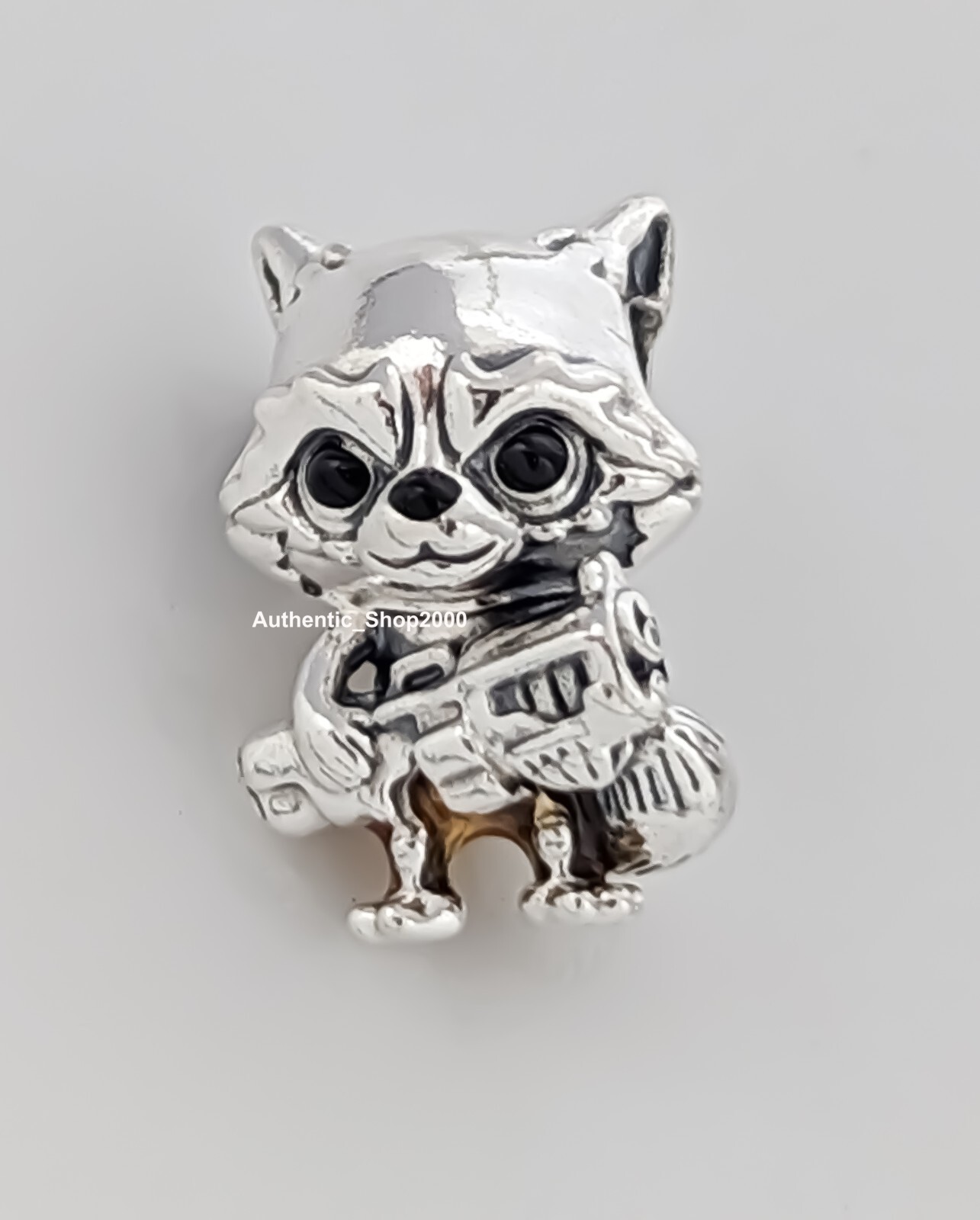 New 100% PANDORA Marvel Guardians of the Galaxy Rocket Raccoon Charm ...