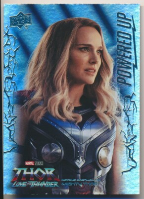 PU-7 NATALIE PORTMAN 2023 Upper Deck Thor Love & Thunder POWERED UP | eBay
