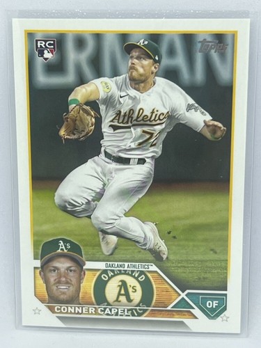 Conner Capel Rookie 2023 Topps Series 2 Baseball # 418 | eBay UK