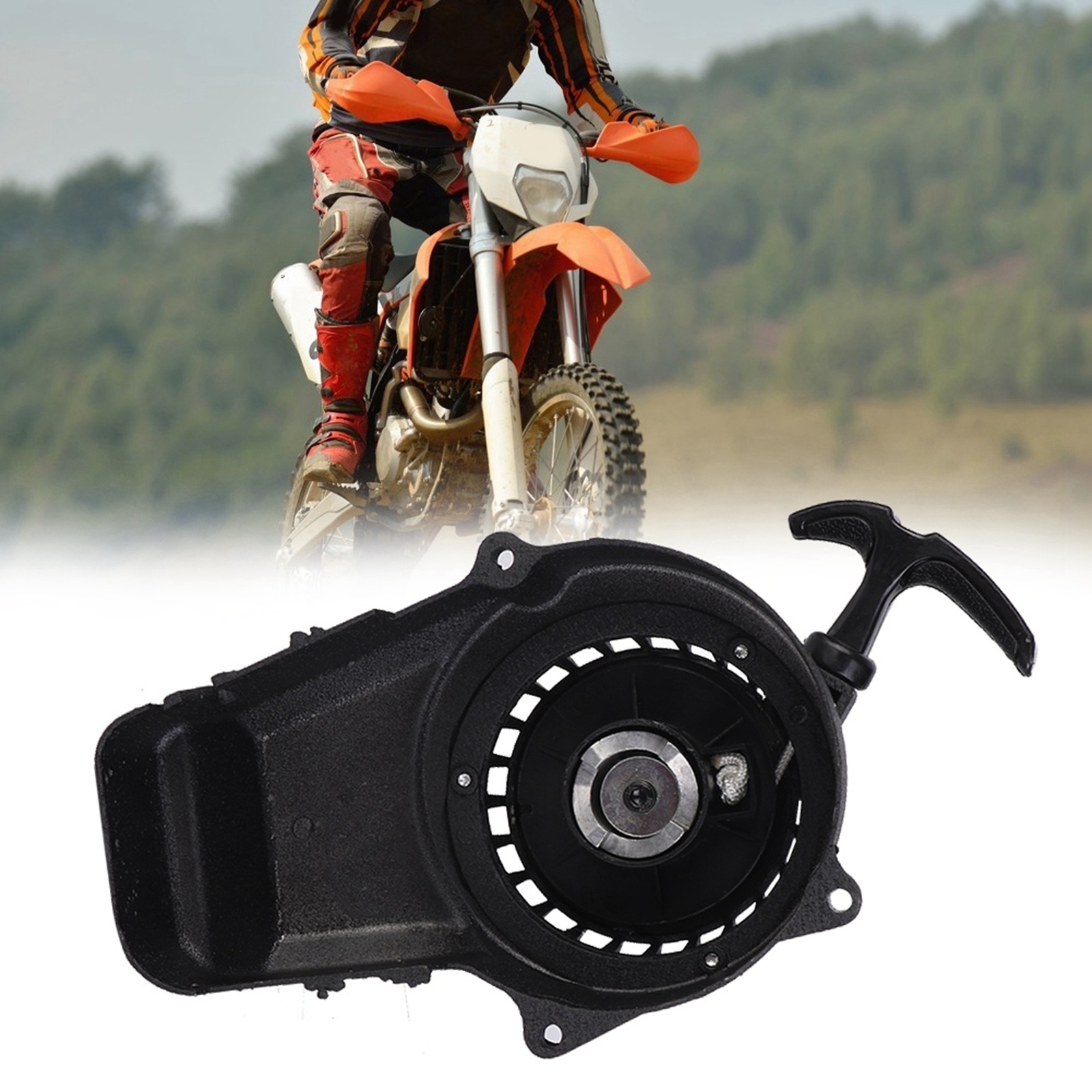 2 Stroke Pull Starter Start For Mini Dirt Bike 49cc Pocket Bike ATV | eBay