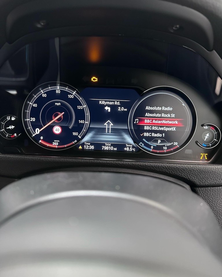 BMW 3 4 SERIES F30 F31 F32 F34 F36 6WB FULL LED CLUSTER / SPEEDOMETER ...