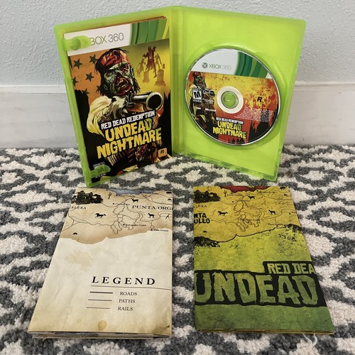 Red Dead Redemption: Undead Nightmare Xbox 360 Includes 2 Maps, Tested ...