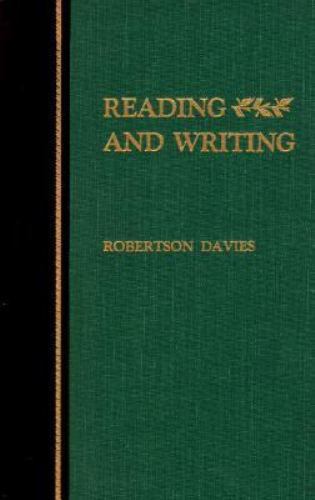 Reading and Writing (Tanner Lectures on Human Values, Vol 13 ...