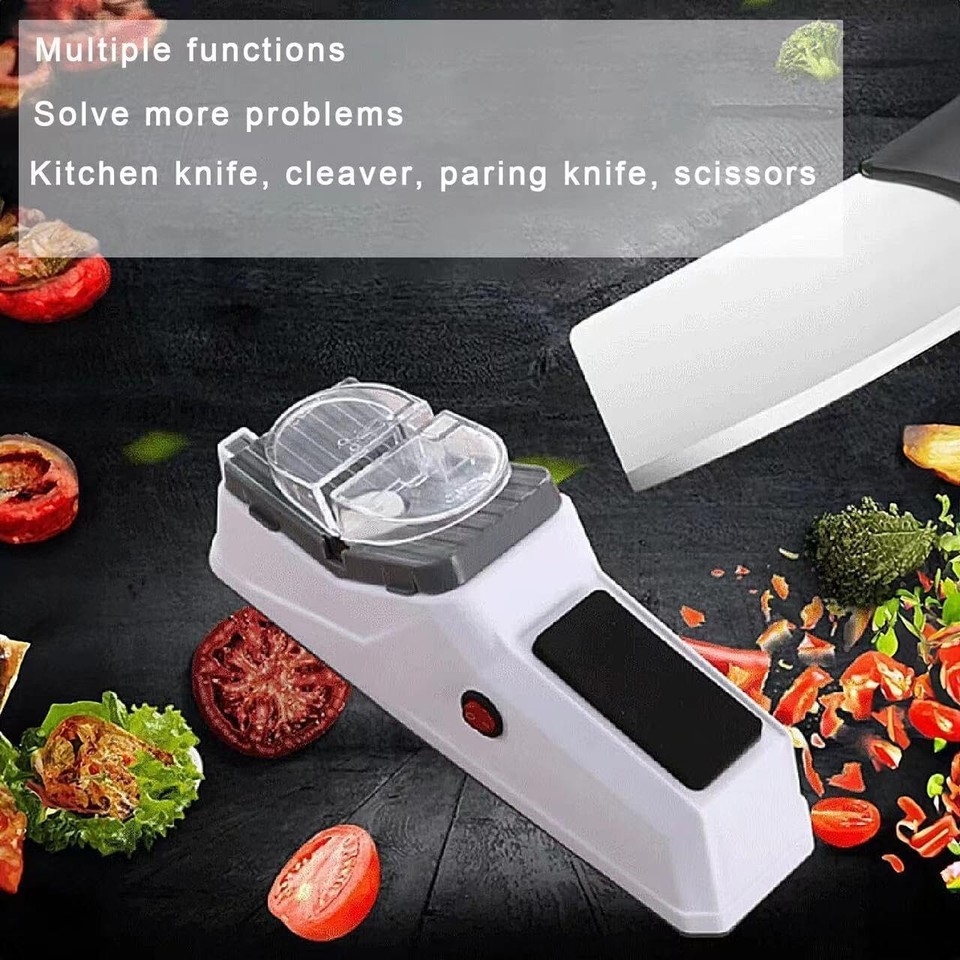 Multi-Task Electric Knife Sharpener Straight Knife Scissor Fast ...