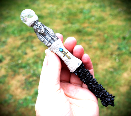 Rare Egyptian prophecy stone Goddess wand, spells, ritual, healing ...