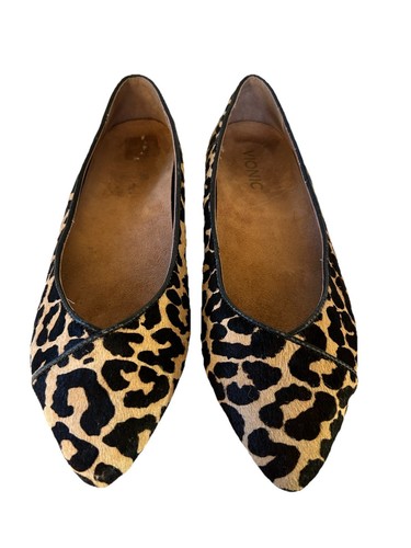Vionic Caballo Women’s Sz7 Animal Cow Fur Hide Pointed Toe Orthotic ...