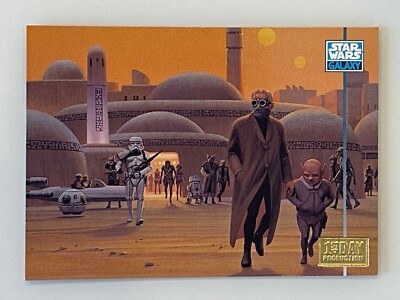 1995 1st Day Production Star Wars Galaxy 3 Series "Mos Eisley At Dark ...
